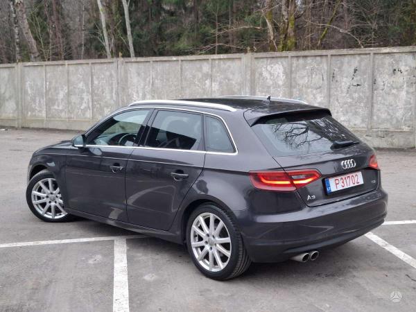 Violets Audi A3 2013 Viļņa, ar dzinēja tilpumu 1.97 L un nobraukumu 253 tūkst. km par 7700 €, foto 7 vietnē AUTOMOTO.COM.LV
