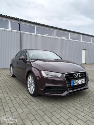 Violet Audi A3 2016 in Klaipeda, with an engine capacity of 2.00 L and mileage of 127 thousand km for 12800 €, photo  on AUTOMOTO.COM.LV