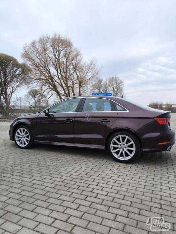 Violet Audi A3 2016 in Klaipeda, with an engine capacity of 2.00 L and mileage of 127 thousand km for 12800 €, photo 3 on AUTOMOTO.COM.LV