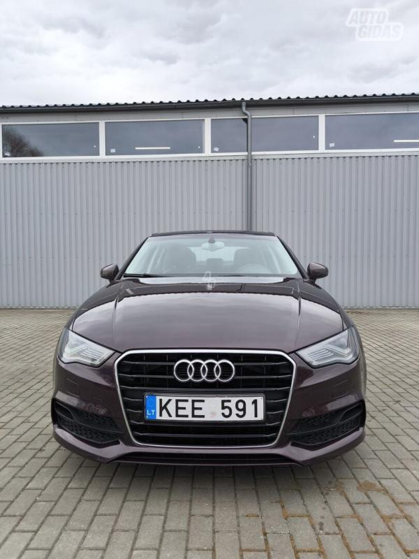 Violet Audi A3 2016 in Klaipeda, with an engine capacity of 2.00 L and mileage of 127 thousand km for 12800 €, photo 7 on AUTOMOTO.COM.LV