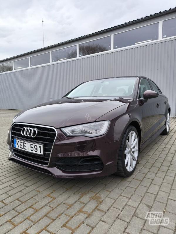 Violet Audi A3 2016 in Klaipeda, with an engine capacity of 2.00 L and mileage of 127 thousand km for 12800 €, photo 9 on AUTOMOTO.COM.LV