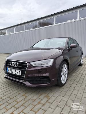 Violets Audi A3 2016 Klaipėda, ar dzinēja tilpumu 2.00 L un nobraukumu 127 tūkst. km par 12800 €, foto  vietnē AUTOMOTO.COM.LV