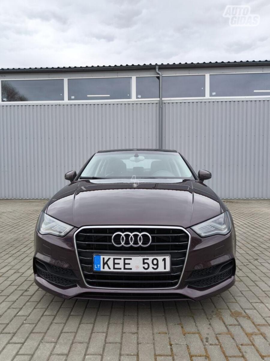 Violet Audi A3 2016 in Klaipeda, with an engine capacity of 2.00 L and mileage of 127 thousand km for 12800 €, photo 9 on AUTOMOTO.COM.LV