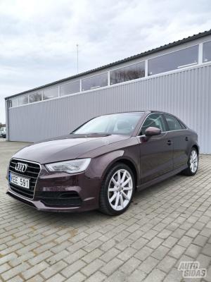 Violet Audi A3 2016 in Klaipeda, with an engine capacity of 2.00 L and mileage of 127 thousand km for 12800 €, photo 10 on AUTOMOTO.COM.LV