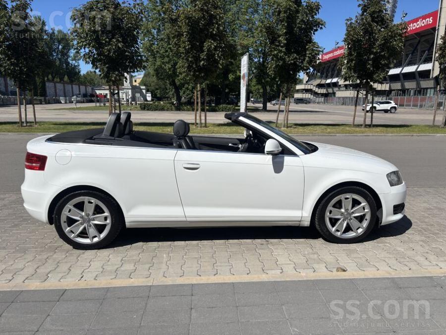White Audi A3 2009 in Riga, with an engine capacity of 1.80 L and mileage of 209 thousand km for 5900 €, photo 4 on AUTOMOTO.COM.LV