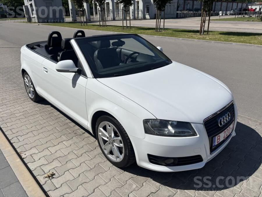 White Audi A3 2009 in Riga, with an engine capacity of 1.80 L and mileage of 209 thousand km for 5900 €, photo 6 on AUTOMOTO.COM.LV
