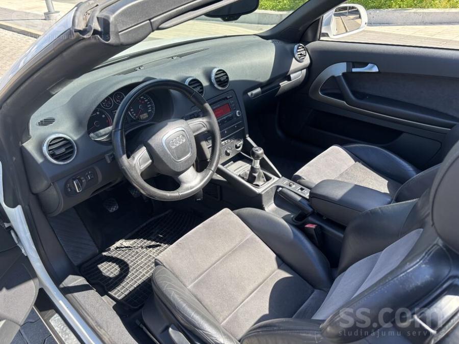 White Audi A3 2009 in Riga, with an engine capacity of 1.80 L and mileage of 209 thousand km for 5900 €, photo 10 on AUTOMOTO.COM.LV