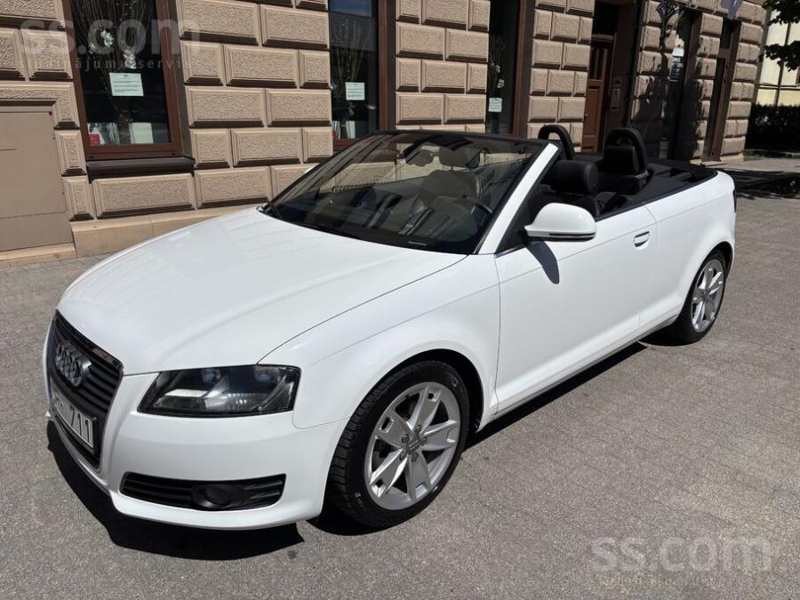 Balts Audi A3 2009 Rīga, ar dzinēja tilpumu 1.80 L un nobraukumu 209 tūkst. km par 5900 €, foto 1 vietnē AUTOMOTO.COM.LV