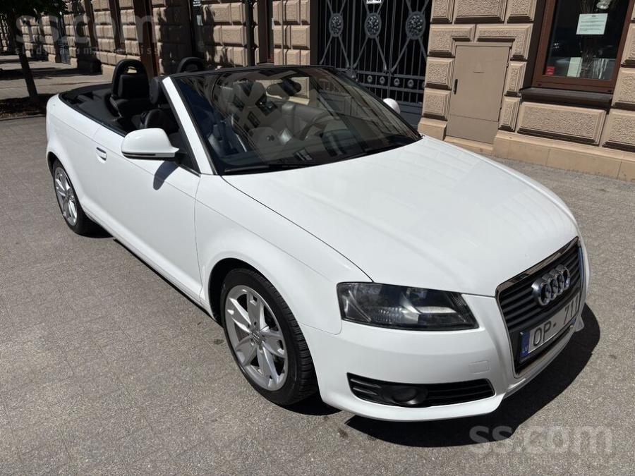 Balts Audi A3 2009 Rīga, ar dzinēja tilpumu 1.80 L un nobraukumu 209 tūkst. km par 5900 €, foto 4 vietnē AUTOMOTO.COM.LV