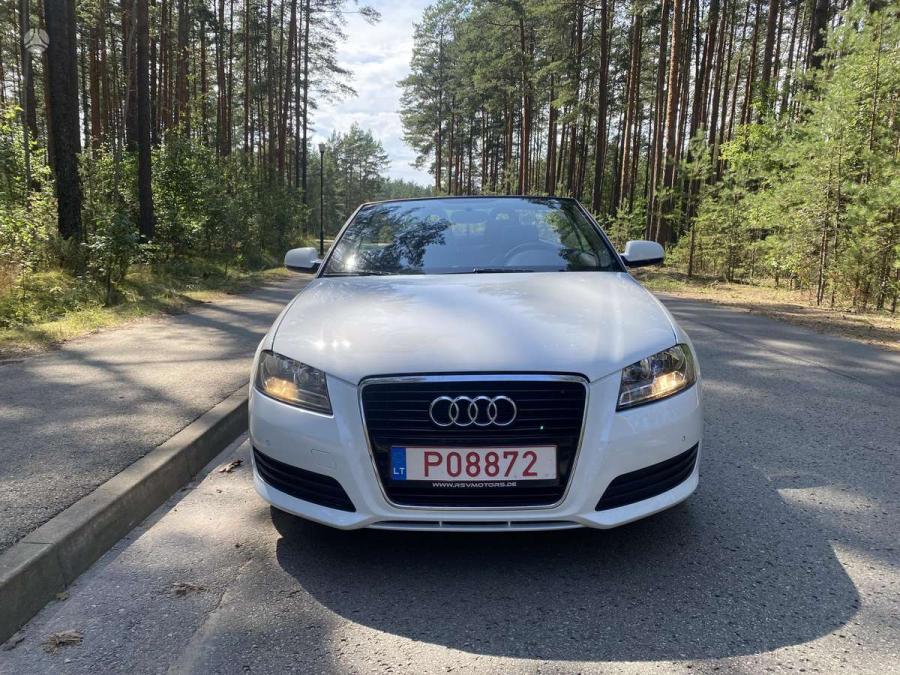 White Audi A3 2012 in Vilnius, with an engine capacity of 0.00 L and mileage of 221 thousand km for 6500 €, photo 3 on AUTOMOTO.COM.LV