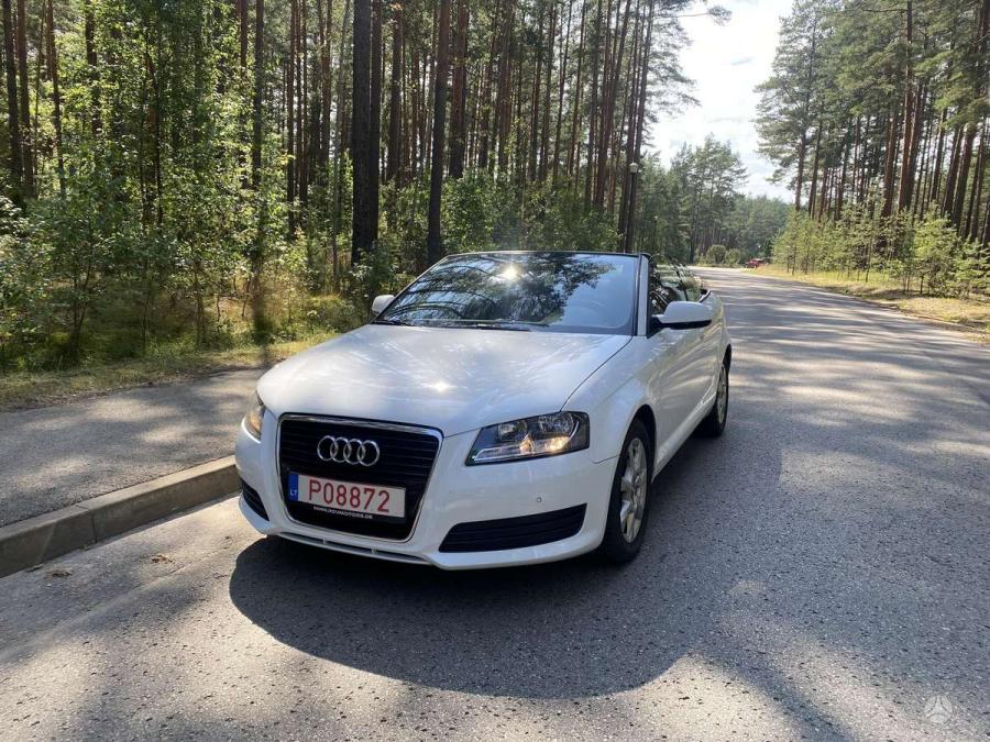 White Audi A3 2012 in Vilnius, with an engine capacity of 0.00 L and mileage of 221 thousand km for 6500 €, photo 5 on AUTOMOTO.COM.LV