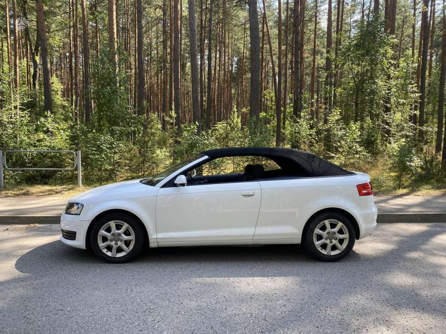 White Audi A3 2012 in Vilnius, with an engine capacity of 0.00 L and mileage of 221 thousand km for 6500 €, photo 7 on AUTOMOTO.COM.LV