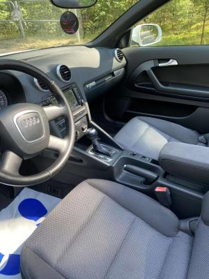 White Audi A3 2012 in Vilnius, with an engine capacity of 0.00 L and mileage of 221 thousand km for 6500 €, photo 9 on AUTOMOTO.COM.LV