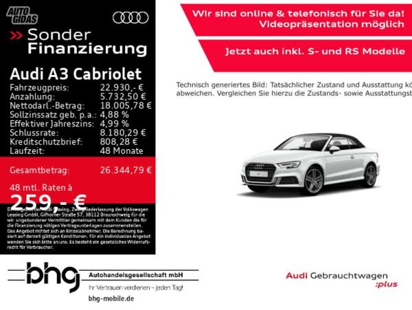 Balts Audi A3 2017 Kauņa, ar dzinēja tilpumu 1.40 L un nobraukumu 51 tūkst. km par 25418 €, foto 1 vietnē AUTOMOTO.COM.LV