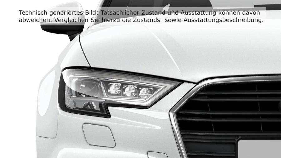 White Audi A3 2017 in Kaunas, with an engine capacity of 1.40 L and mileage of 51 thousand km for 25418 €, photo 7 on AUTOMOTO.COM.LV