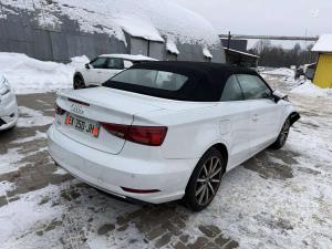 White Audi A3 2017 in Kaunas, with an engine capacity of 1.40 L and mileage of 120 thousand km for 6400 €, photo  on AUTOMOTO.COM.LV