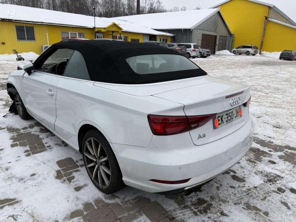 White Audi A3 2017 in Kaunas, with an engine capacity of 1.40 L and mileage of 120 thousand km for 6400 €, photo 2 on AUTOMOTO.COM.LV