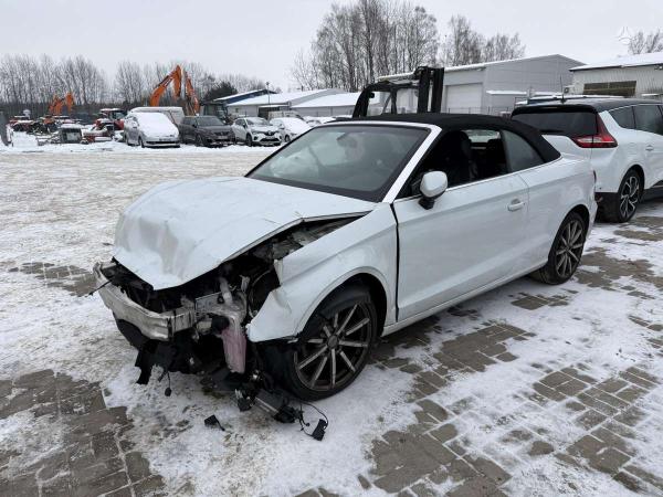 White Audi A3 2017 in Kaunas, with an engine capacity of 1.40 L and mileage of 120 thousand km for 6400 €, photo 3 on AUTOMOTO.COM.LV
