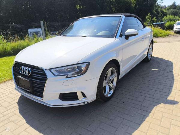 Balts Audi A3 2018 Viļņa, ar dzinēja tilpumu 1.98 L un nobraukumu 126 tūkst. km par 9600 €, foto 1 vietnē AUTOMOTO.COM.LV