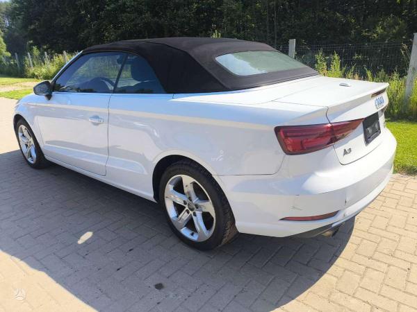Balts Audi A3 2018 Viļņa, ar dzinēja tilpumu 1.98 L un nobraukumu 126 tūkst. km par 9600 €, foto 4 vietnē AUTOMOTO.COM.LV
