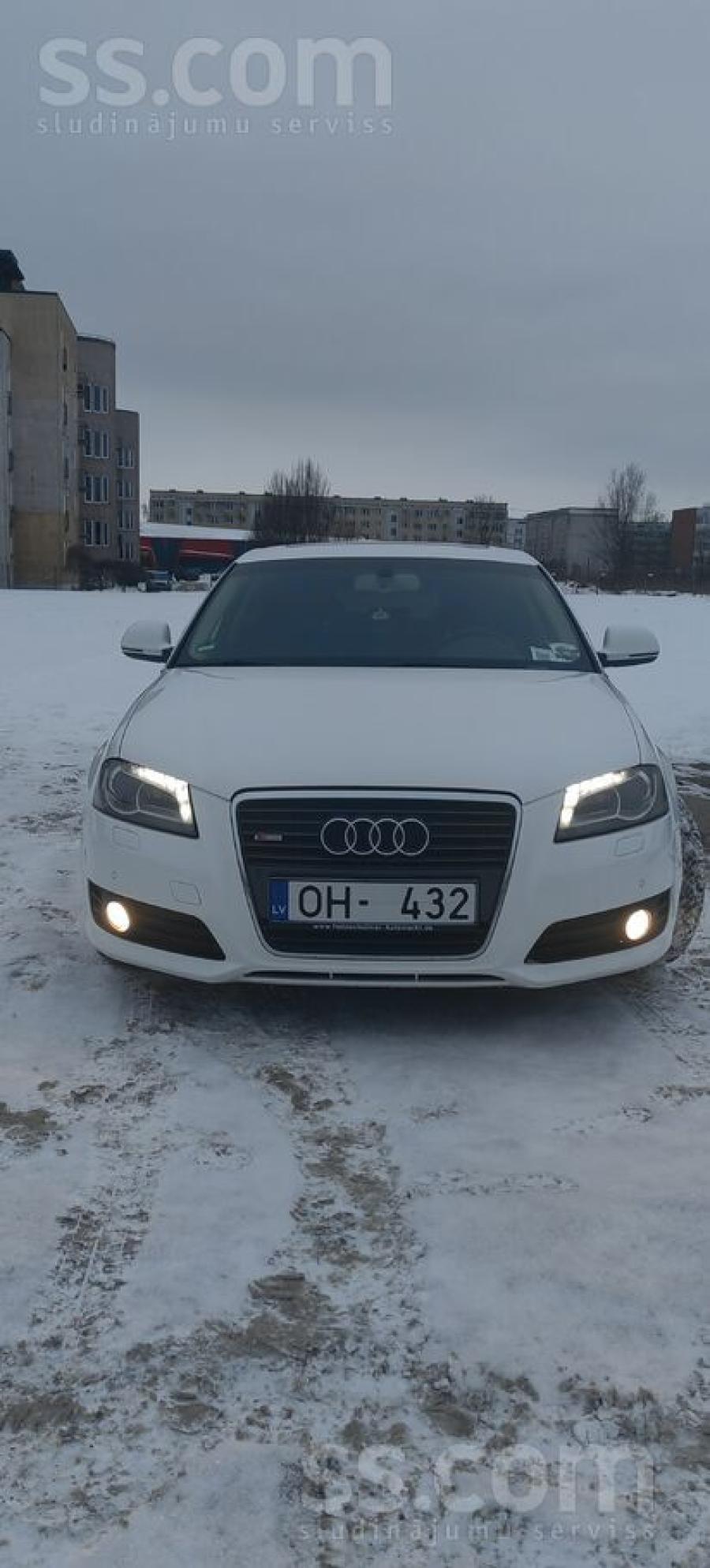 Balts Audi A3 2009 Jelgava, ar dzinēja tilpumu 2.00 L un nobraukumu 305 tūkst. km par 4900 €, foto 3 vietnē AUTOMOTO.COM.LV