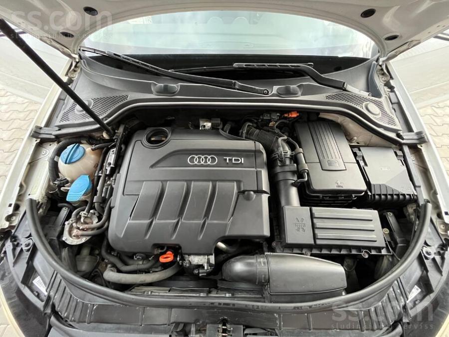 Balts Audi A3 2009 Jelgava, ar dzinēja tilpumu 2.00 L un nobraukumu 305 tūkst. km par 4900 €, foto 9 vietnē AUTOMOTO.COM.LV