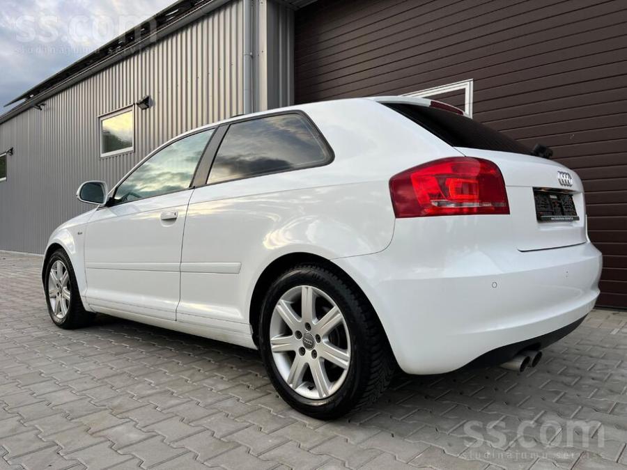 Balts Audi A3 2009 Jelgava, ar dzinēja tilpumu 2.00 L un nobraukumu 305 tūkst. km par 4900 €, foto 17 vietnē AUTOMOTO.COM.LV