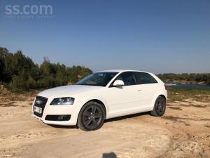 White Audi A3 2009 in Jelgava, with an engine capacity of 1.60 L and mileage of 25 thousand km for 2000 €, photo 3 on AUTOMOTO.COM.LV