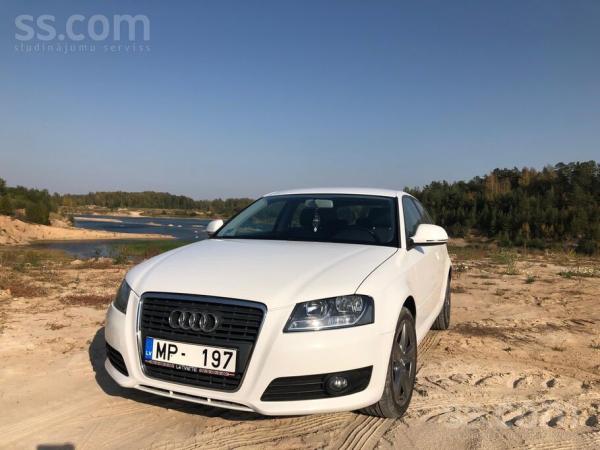 Белый Ауди А3 2009 в Елгава, объемом двигателя 1.60 л и пробегом 250 тыс. км за 2000 €, фото 1 на AUTOMOTO.COM.LV