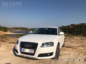 Белый Ауди А3 2009 в Елгава, объемом двигателя 1.60 л и пробегом 250 тыс. км за 2000 €, фото  на AUTOMOTO.COM.LV