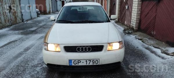 Balts Audi A3 1997 Rīga, ar dzinēja tilpumu 1.80 L un nobraukumu 358 tūkst. km par 650 €, foto 5 vietnē AUTOMOTO.COM.LV