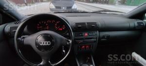 White Audi A3 1997 in Riga, with an engine capacity of 1.80 L and mileage of 358 thousand km for 650 €, photo 8 on AUTOMOTO.COM.LV
