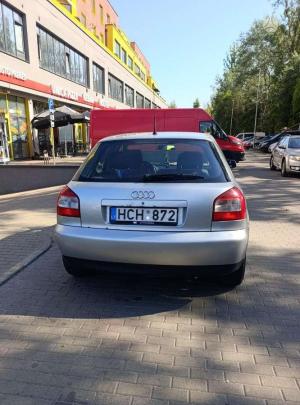 Balts Audi A3 2001 Viļņa, ar dzinēja tilpumu 1.60 L un nobraukumu 217 tūkst. km par 1100 €, foto 3 vietnē AUTOMOTO.COM.LV