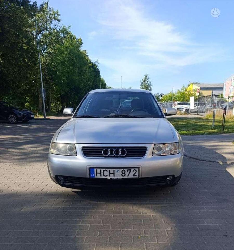 Balts Audi A3 2001 Viļņa, ar dzinēja tilpumu 1.60 L un nobraukumu 217 tūkst. km par 1100 €, foto 5 vietnē AUTOMOTO.COM.LV