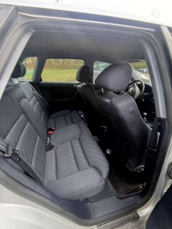White Audi A3 2001 in Vilnius, with an engine capacity of 1.60 L and mileage of 217 thousand km for 1100 €, photo 8 on AUTOMOTO.COM.LV