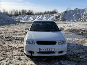 White Audi A3 2002 in Siauliai, with an engine capacity of 1.90 L and mileage of 334 thousand km for 1250 €, photo 2 on AUTOMOTO.COM.LV