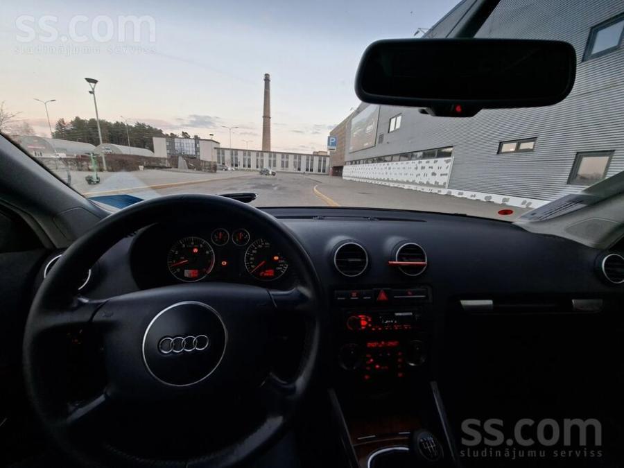 White Audi A3 2003 in Valmiera, with an engine capacity of 1.60 L and mileage of 332 thousand km for 2100 €, photo 11 on AUTOMOTO.COM.LV