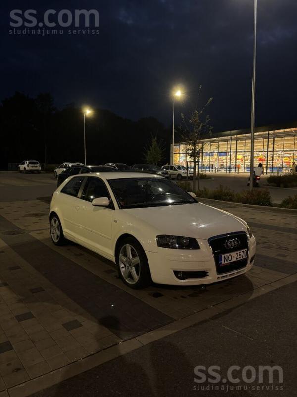 Audi A3 2005 in Cesis on AUTOMOTO.COM.LV White Audi A3 2005 in Cesis, with an engine capacity of 2.00 L and mileage of 331 thousand km for 3200 β¬, photo 1 on AUTOMOTO.COM.LV