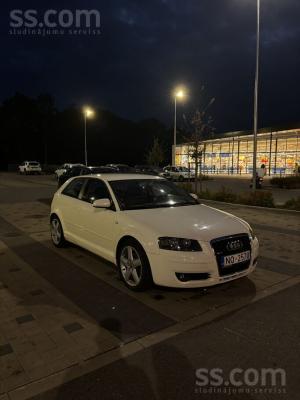 Balts Audi A3 2005 Cēsis, ar dzinēja tilpumu 2.00 L un nobraukumu 331 tūkst. km par 3200 €, foto  vietnē AUTOMOTO.COM.LV