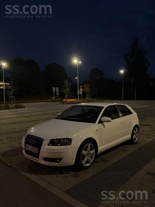 Audi A3 2005 in Cesis on AUTOMOTO.COM.LV White Audi A3 2005 in Cesis, with an engine capacity of 2.00 L and mileage of 331 thousand km for 3200 β¬, photo 3 on AUTOMOTO.COM.LV