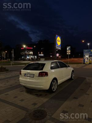 Белый Ауди А3 2005 в Цесис, объемом двигателя 2.00 л и пробегом 331 тыс. км за 3200 €, фото 4 на AUTOMOTO.COM.LV