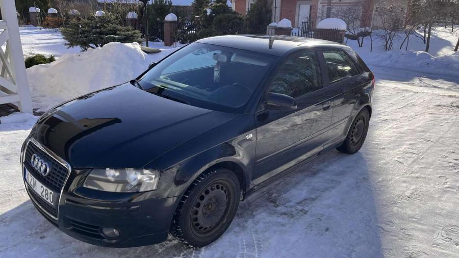 Balts Audi A3 2006 Mažeikiai, ar dzinēja tilpumu 1.98 L un nobraukumu 261 tūkst. km par 1700 €, foto 1 vietnē AUTOMOTO.COM.LV