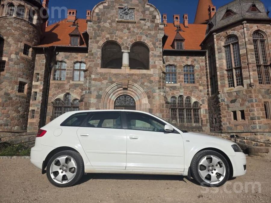 Balts Audi A3 2006 Madona, ar dzinēja tilpumu 2.00 L un nobraukumu 283 tūkst. km par 4000 €, foto 3 vietnē AUTOMOTO.COM.LV