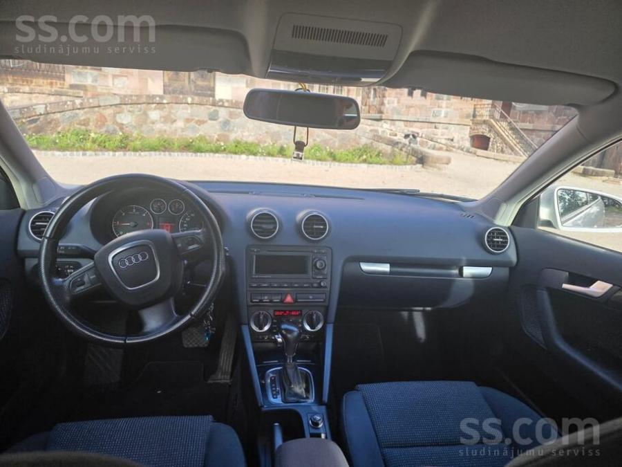 Balts Audi A3 2006 Madona, ar dzinēja tilpumu 2.00 L un nobraukumu 283 tūkst. km par 4000 €, foto 7 vietnē AUTOMOTO.COM.LV
