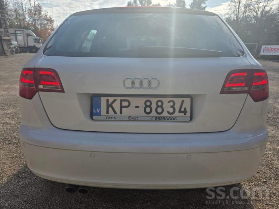 Balts Audi A3 2006 Madona, ar dzinēja tilpumu 2.00 L un nobraukumu 283 tūkst. km par 4000 €, foto 8 vietnē AUTOMOTO.COM.LV