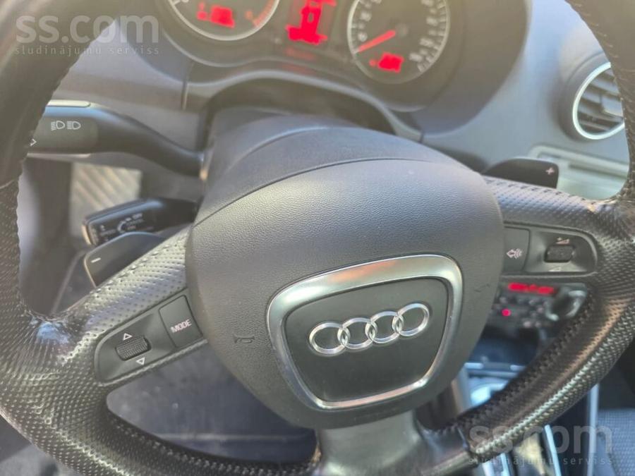 Balts Audi A3 2006 Madona, ar dzinēja tilpumu 2.00 L un nobraukumu 283 tūkst. km par 4000 €, foto 25 vietnē AUTOMOTO.COM.LV