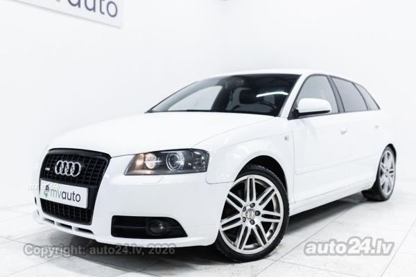 White Audi A3 2007 in Tallinn, with an engine capacity of 2.00 L and mileage of 314 thousand km for 5500 €, photo 3 on AUTOMOTO.COM.LV