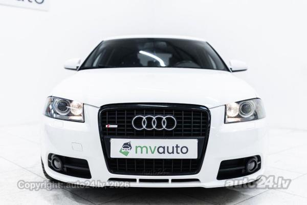 White Audi A3 2007 in Tallinn, with an engine capacity of 2.00 L and mileage of 314 thousand km for 5500 €, photo 4 on AUTOMOTO.COM.LV