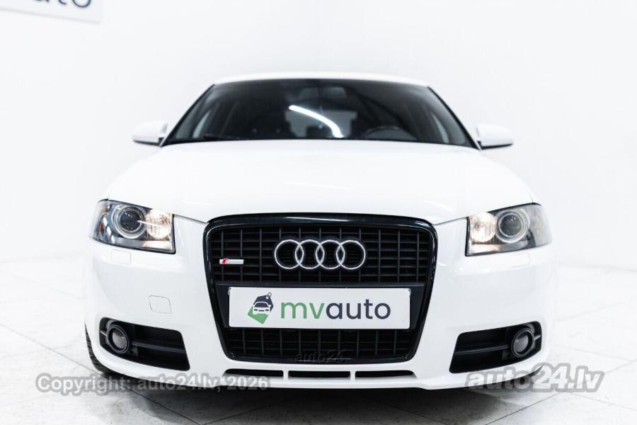 White Audi A3 2007 in Tallinn, with an engine capacity of 2.00 L and mileage of 314 thousand km for 5500 €, photo 4 on AUTOMOTO.COM.LV