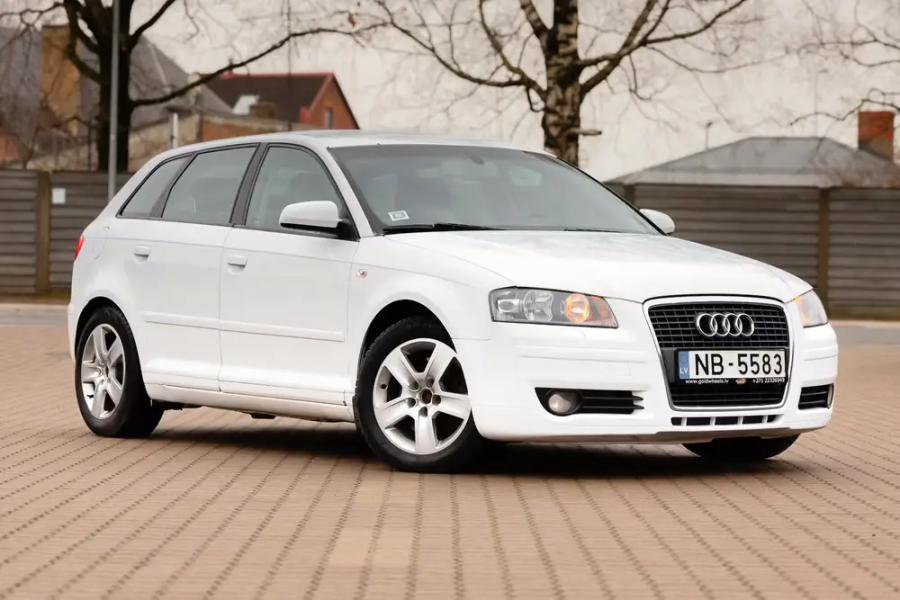 Белый Ауди А3 2007 в Елгава, объемом двигателя 2.00 л и пробегом 310 тыс. км за 3700 €, фото 3 на AUTOMOTO.COM.LV